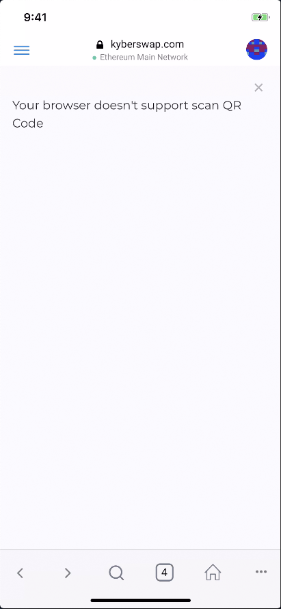 Our browser doesn't support scanning of QR codes · Issue #1042 ...