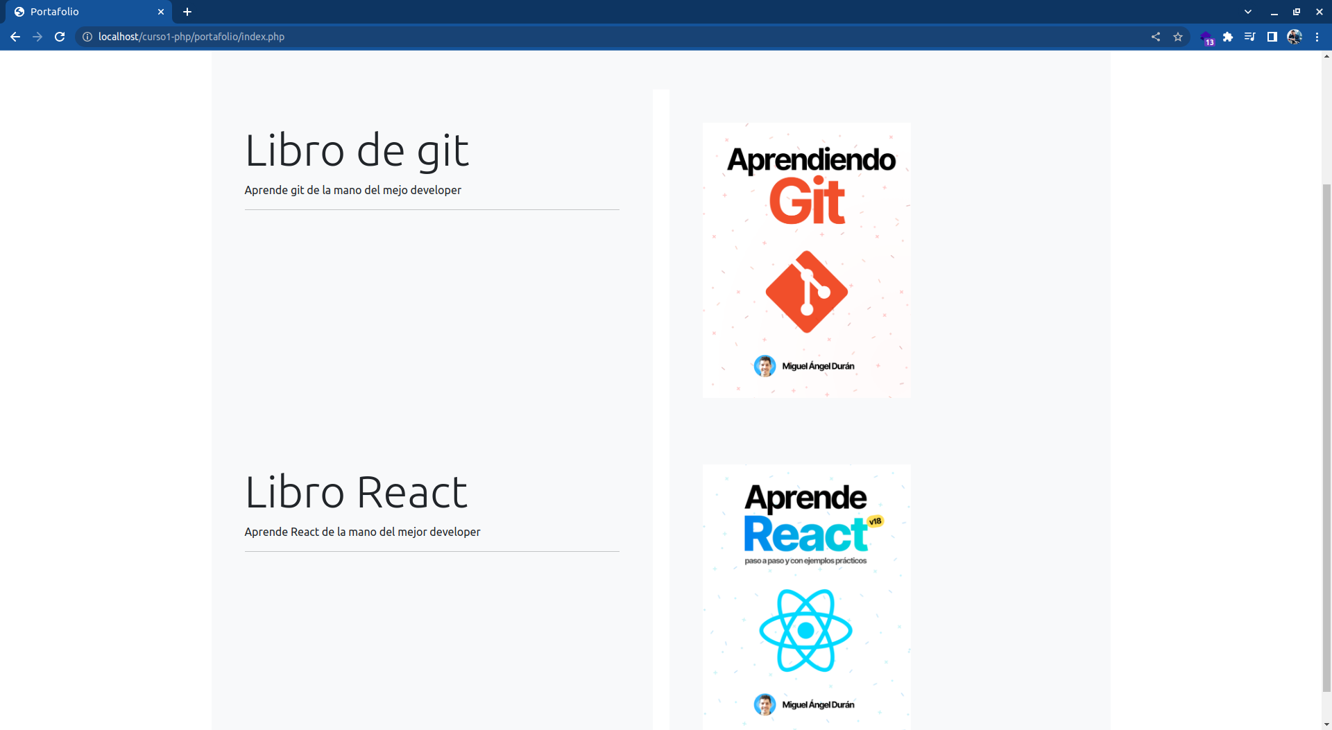 GitHub - VictorDeGallegos/curso1-php: Scripts y proyecto del curso de ... GitHub - VictorDeGallegos/curso1-php: Scripts y proyecto del curso de ...