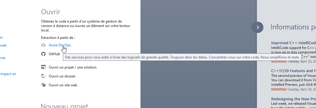 Localize start page tooltip · Issue #2341 · github/VisualStudio · GitHub