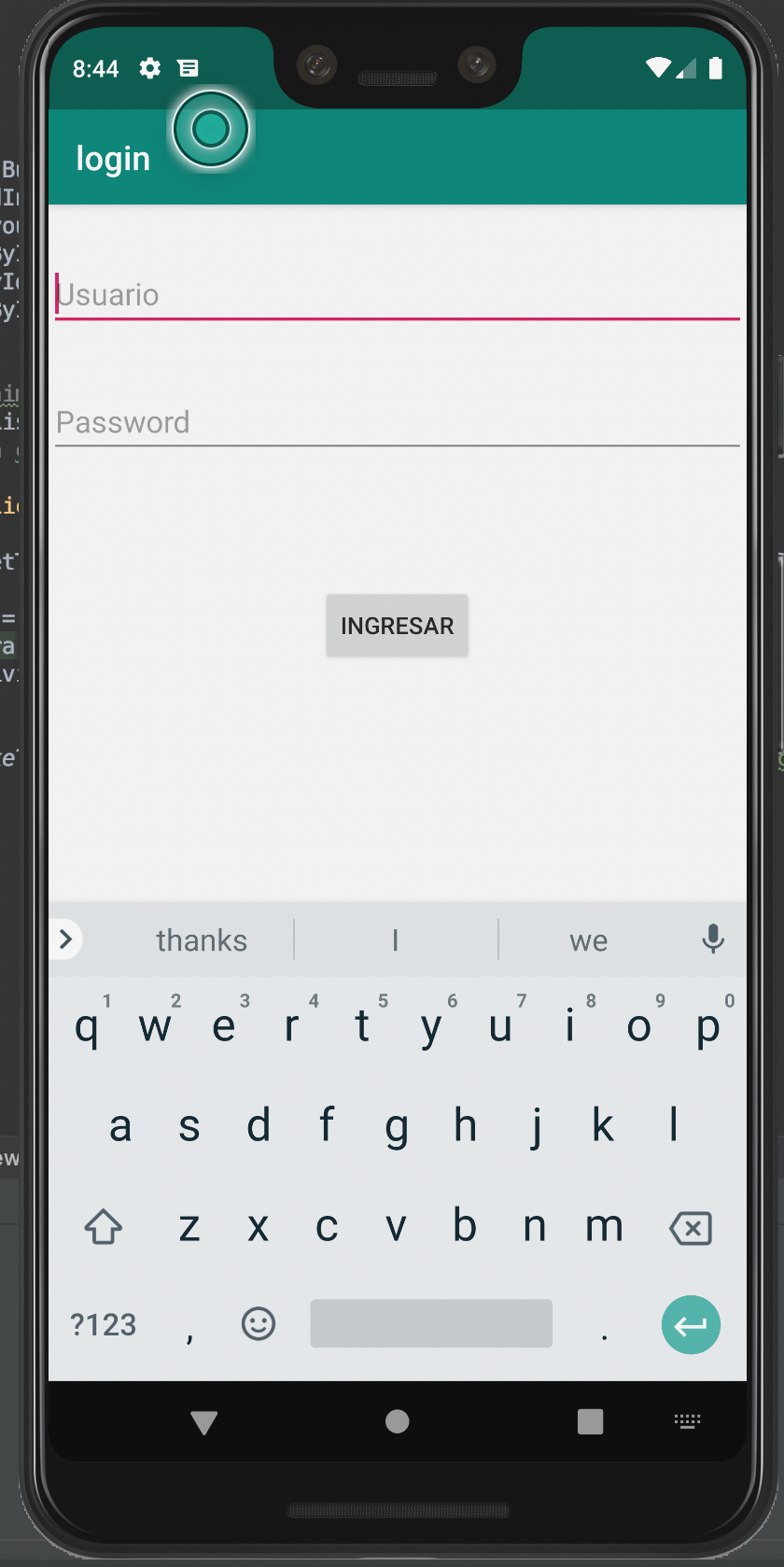 GitHub - ClaraConte/login: Relative Layout