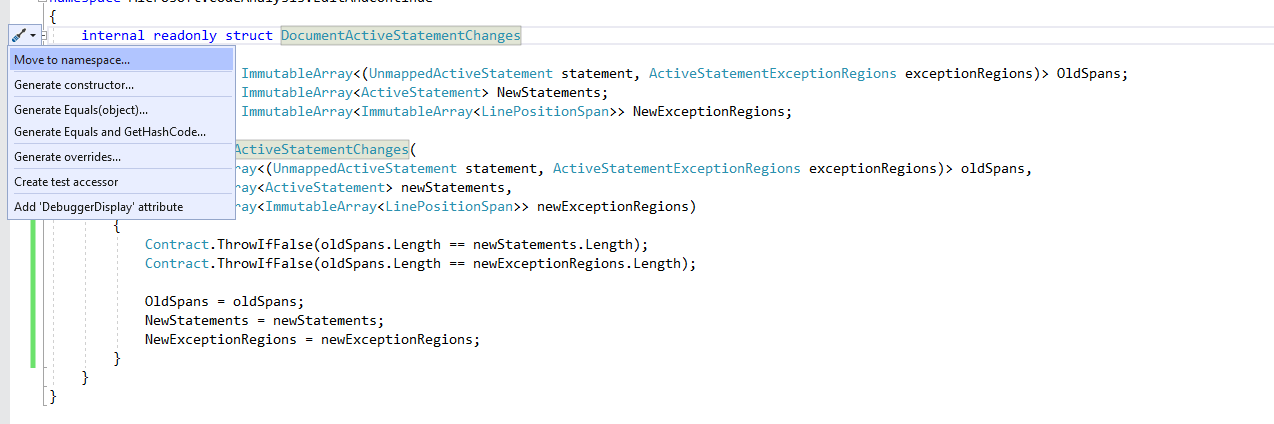 Add "Generate deconstructor" refactoring · Issue #52774 · dotnet/roslyn · GitHub