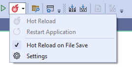 Hot reload doesn't work on F5 but works when run `dotnet watch` · Issue #40502 · dotnet ...
