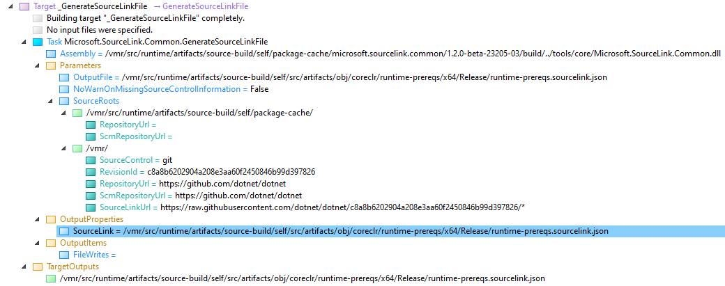 runtime sourcelink file missing with latest sourcelink version · Issue ...
