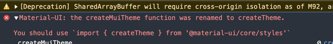createMuiTheme -> createTheme · Issue #70 · hupe1980/gatsby-theme-material-ui · GitHub