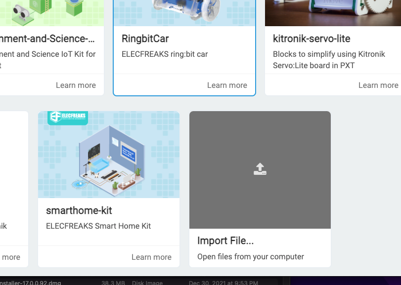 extensions: unable to import an extension by file · Issue #4576 · microsoft/pxt-microbit · GitHub