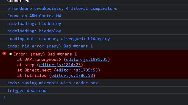 Flashing no-jacdac -> jacdac leads to hid error · Issue #1000 · microsoft/jacdac · GitHub