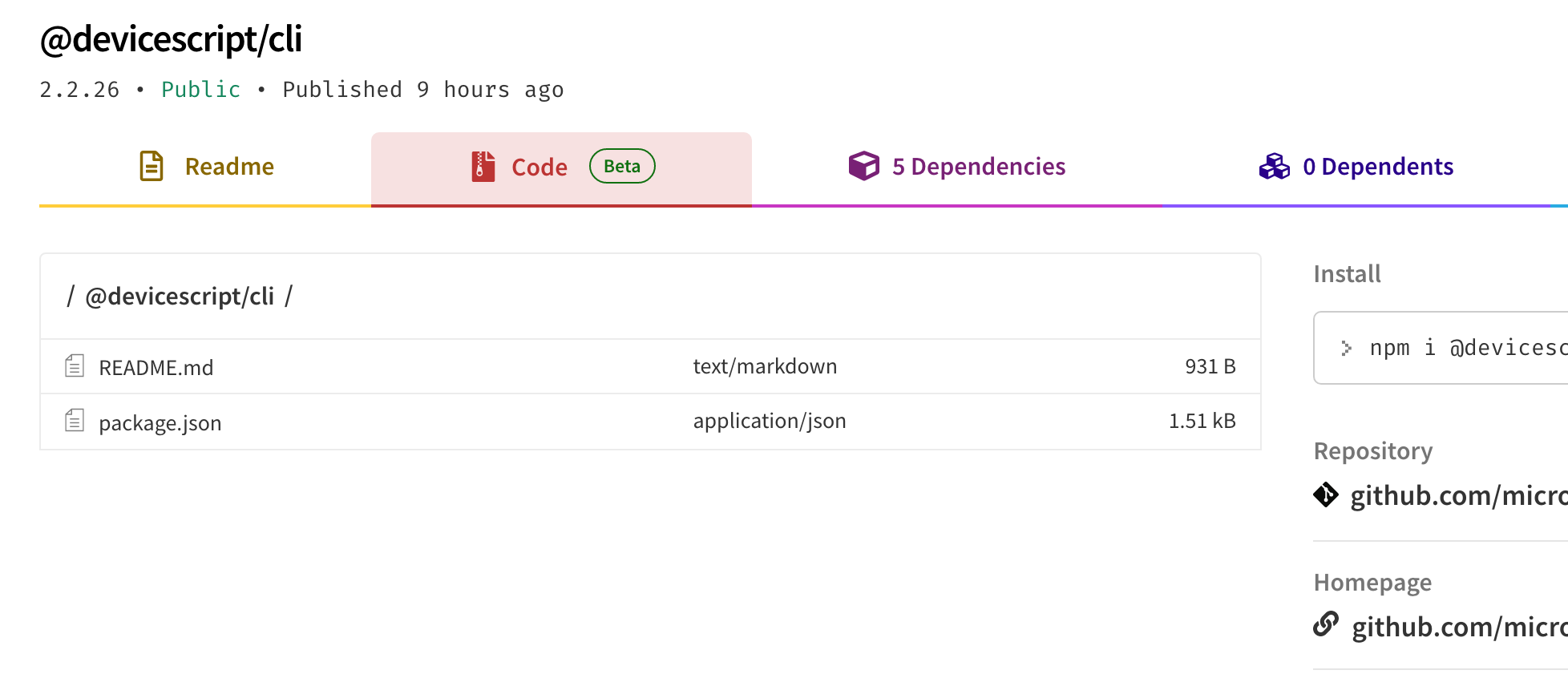 yarn upgrade does not package files · Issue #316 · microsoft/devicescript · GitHub