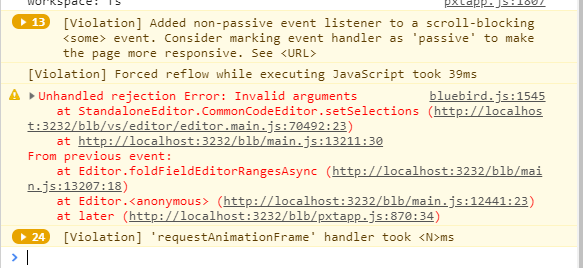 Monaco Exception When Loading Editor · Issue 458 · Microsoftpxt Arcade · Github