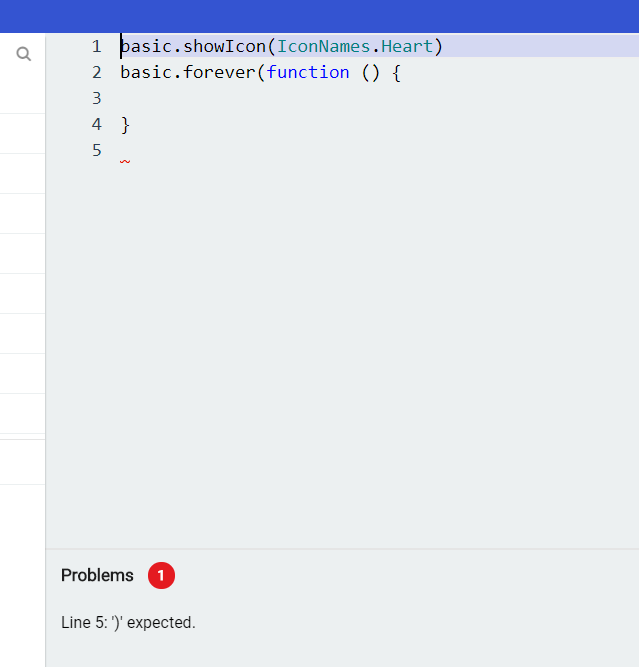 Clicking On An Error Sends To Line 1 · Issue 3005 · Microsoftpxt Microbit · Github
