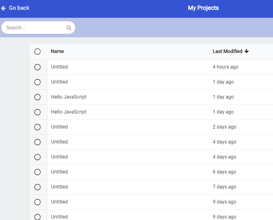 Program List Improvements · Issue 3020 · Microsoftpxt Microbit · Github