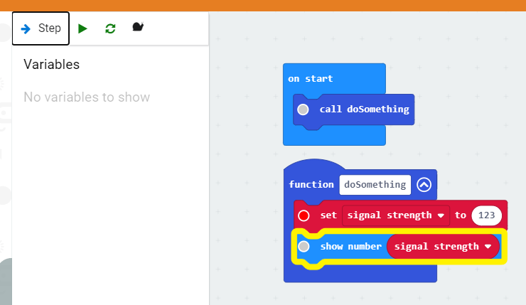 Local variable not visible in debugger · Issue #3248 · microsoft/pxt-microbit · GitHub