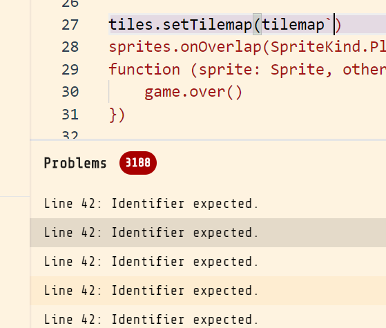 Error list shows thousands of errors · Issue #2105 · microsoft/pxt ...