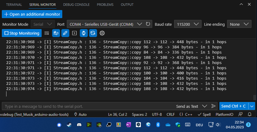 Large delay or slow output (increases over time) · Issue #101 · microsoft/vscode-serial-monitor ...