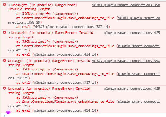 Failed embedding batches - causing full reprocessing of embeddings? · Issue #123 · brianpetro ...