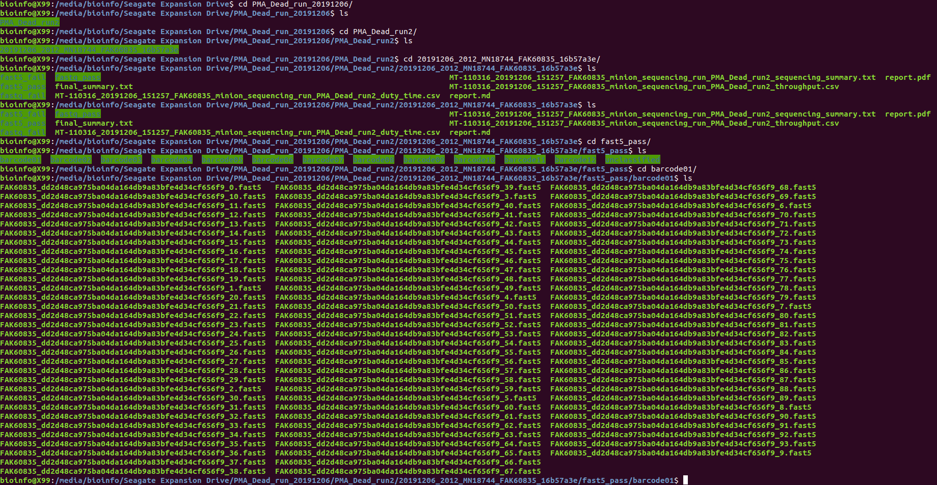 Bulk playback FAST5 file · Issue #139 · LooseLab/readfish · GitHub