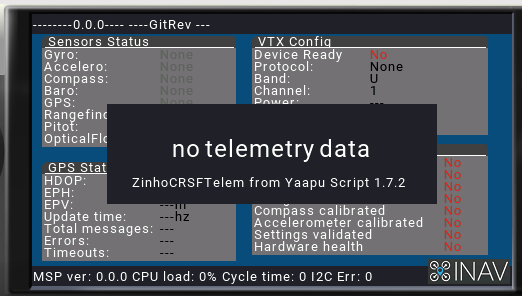 MSP over Crossfire CRSF protocol · Issue #3886 · iNavFlight/inav · GitHub