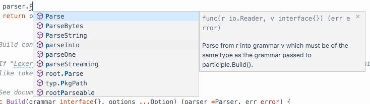 Golang intellisense stopped working after upgrading to Go v1.13 when using gopls · Issue #2837 ...