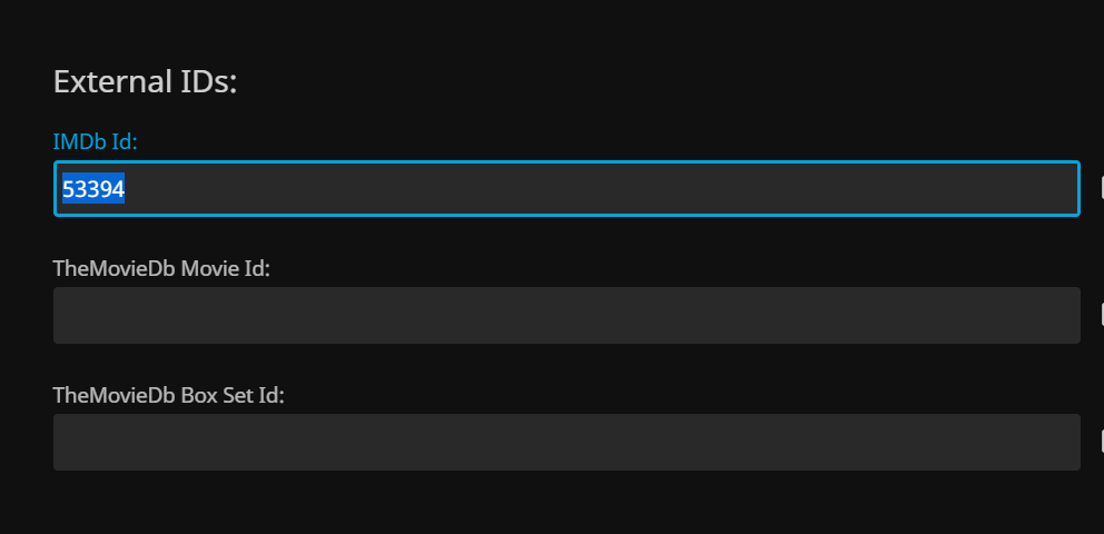 Incorrectly using TMDb's for IMDb's on Import/Metadata Refresh · Issue ...