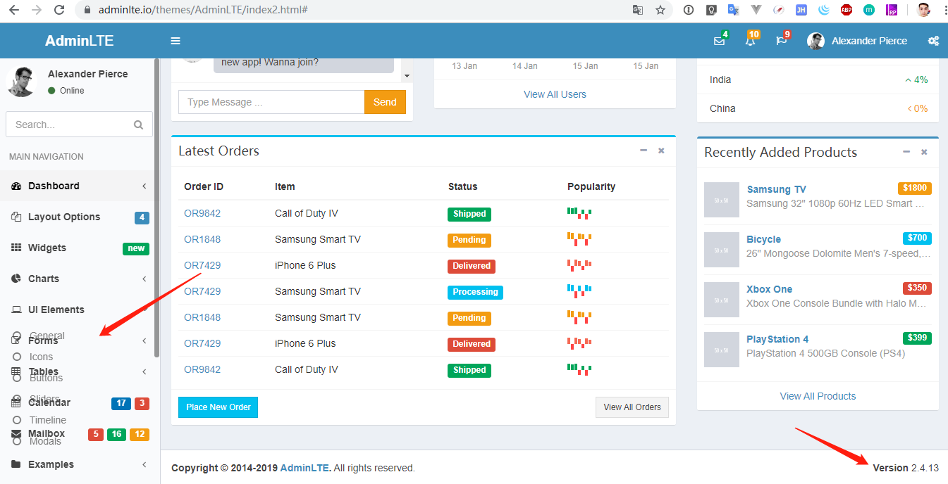 treeview-menu issue · Issue #2019 · ColorlibHQ/AdminLTE · GitHub