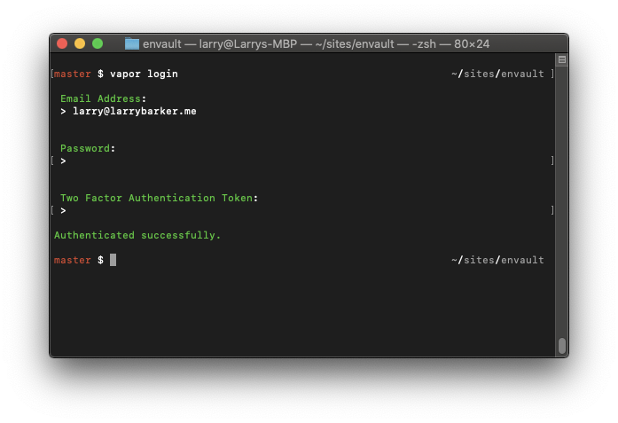 Installing Envault on Laravel Vapor · envault/envault Wiki · GitHub