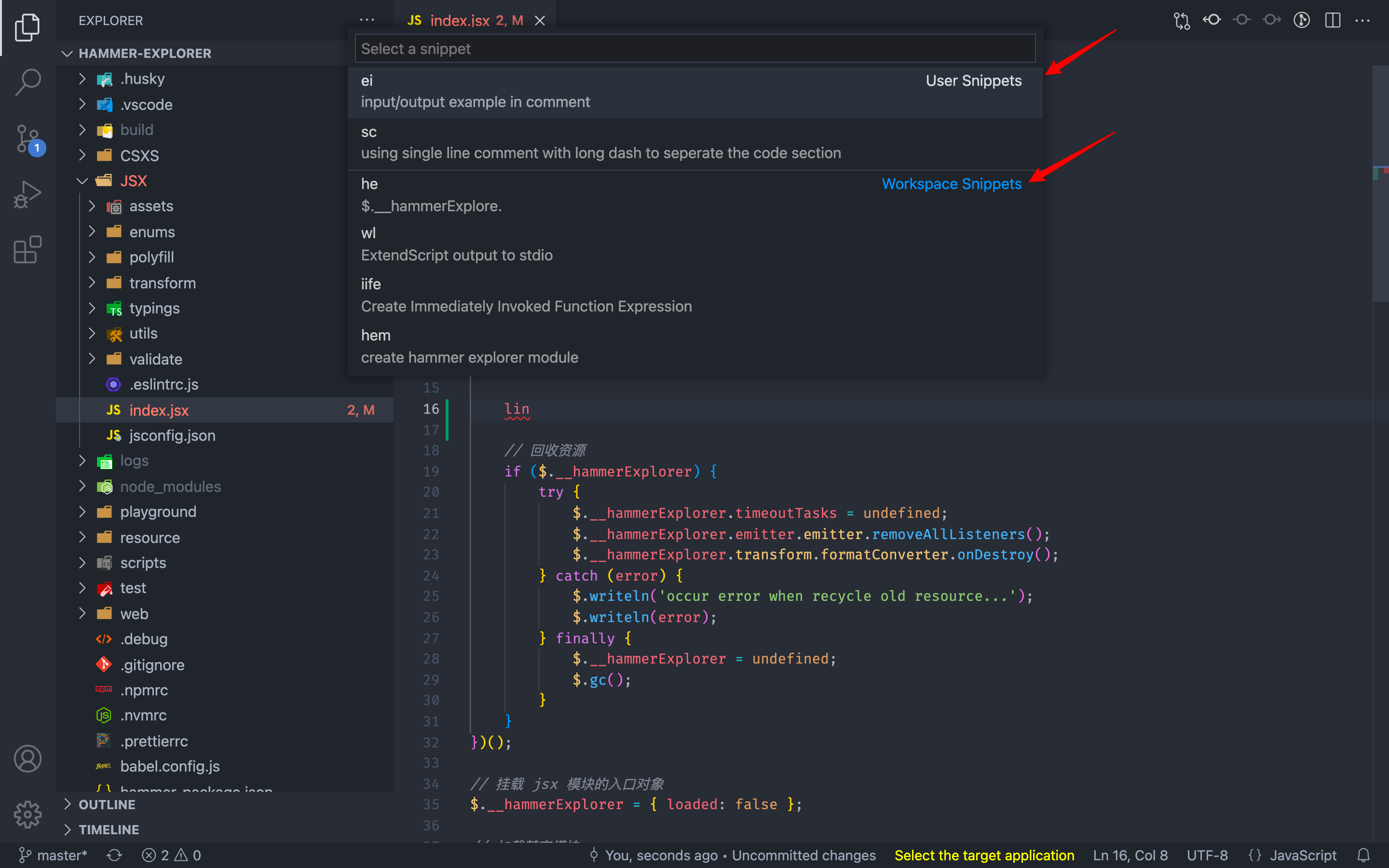 Snippet picker list `workspace part` should be front of `user part` · Issue #139103 · microsoft ...