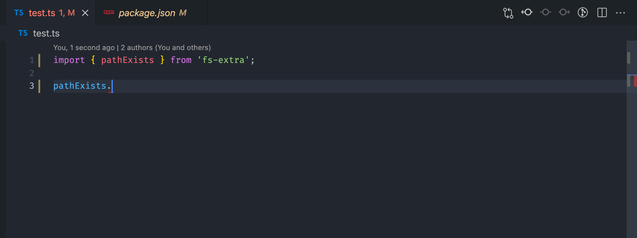 Typescript Missing Import Should Trigger When Only Prefix Match 