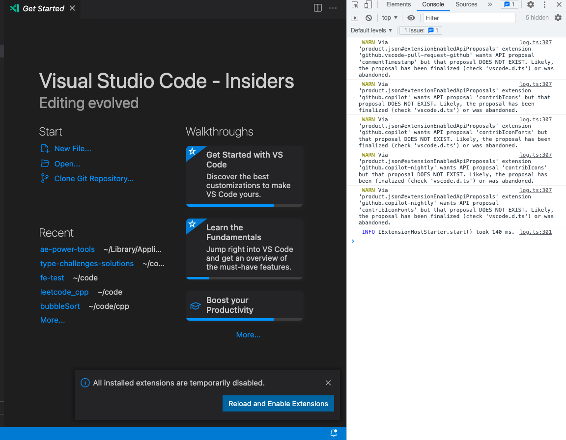 wants API proposal 'commentTimestamp' but that proposal DOES NOT EXIST · Issue #143274 ...