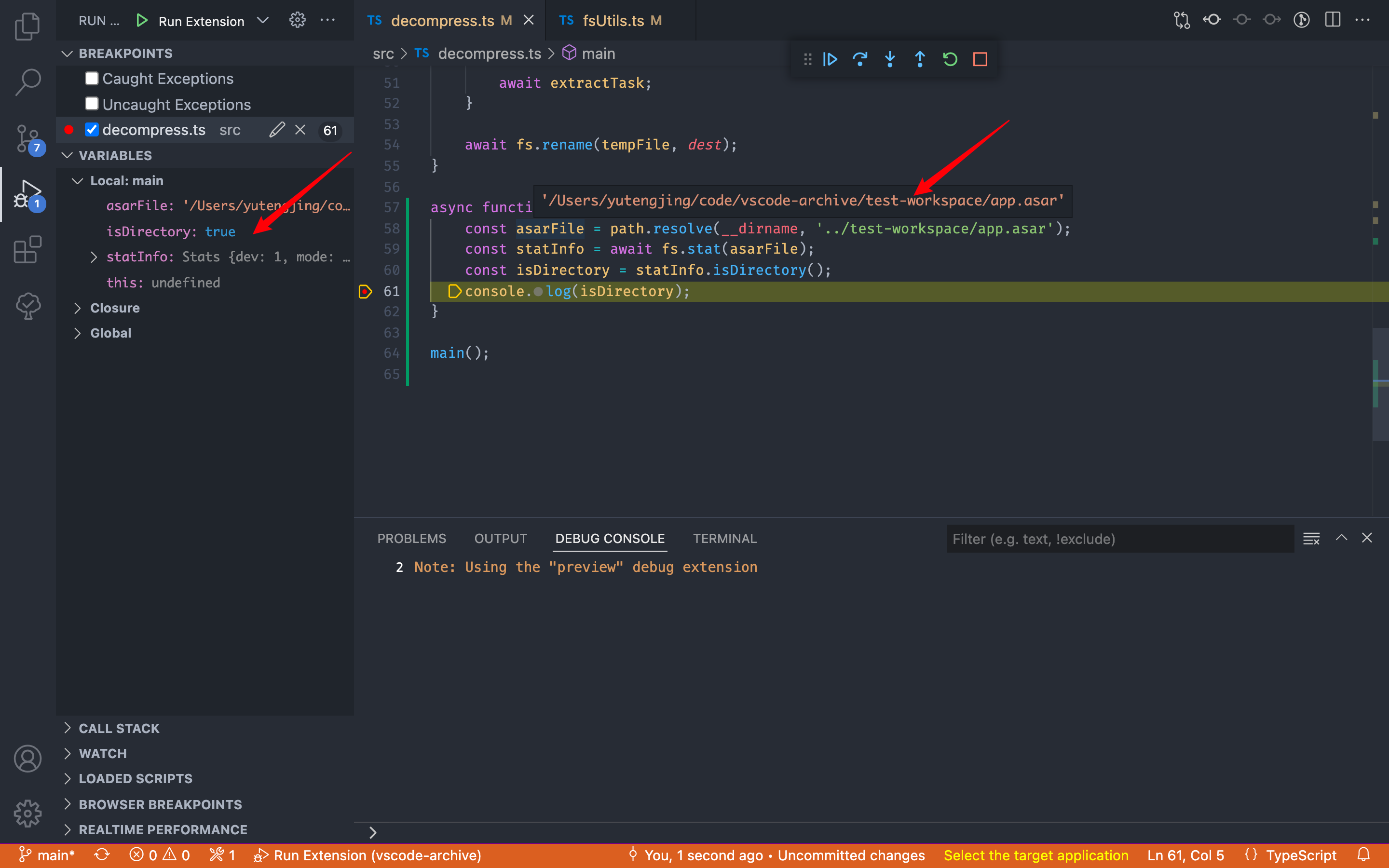 (await fs.stat("xxx.asar")).isDirectory() return true in VSCode · Issue ...