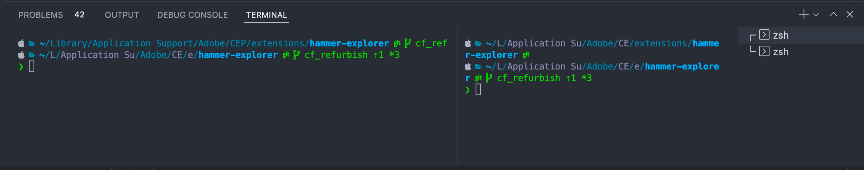 there will be two or more prompts when terminal width is narrow · Issue ...