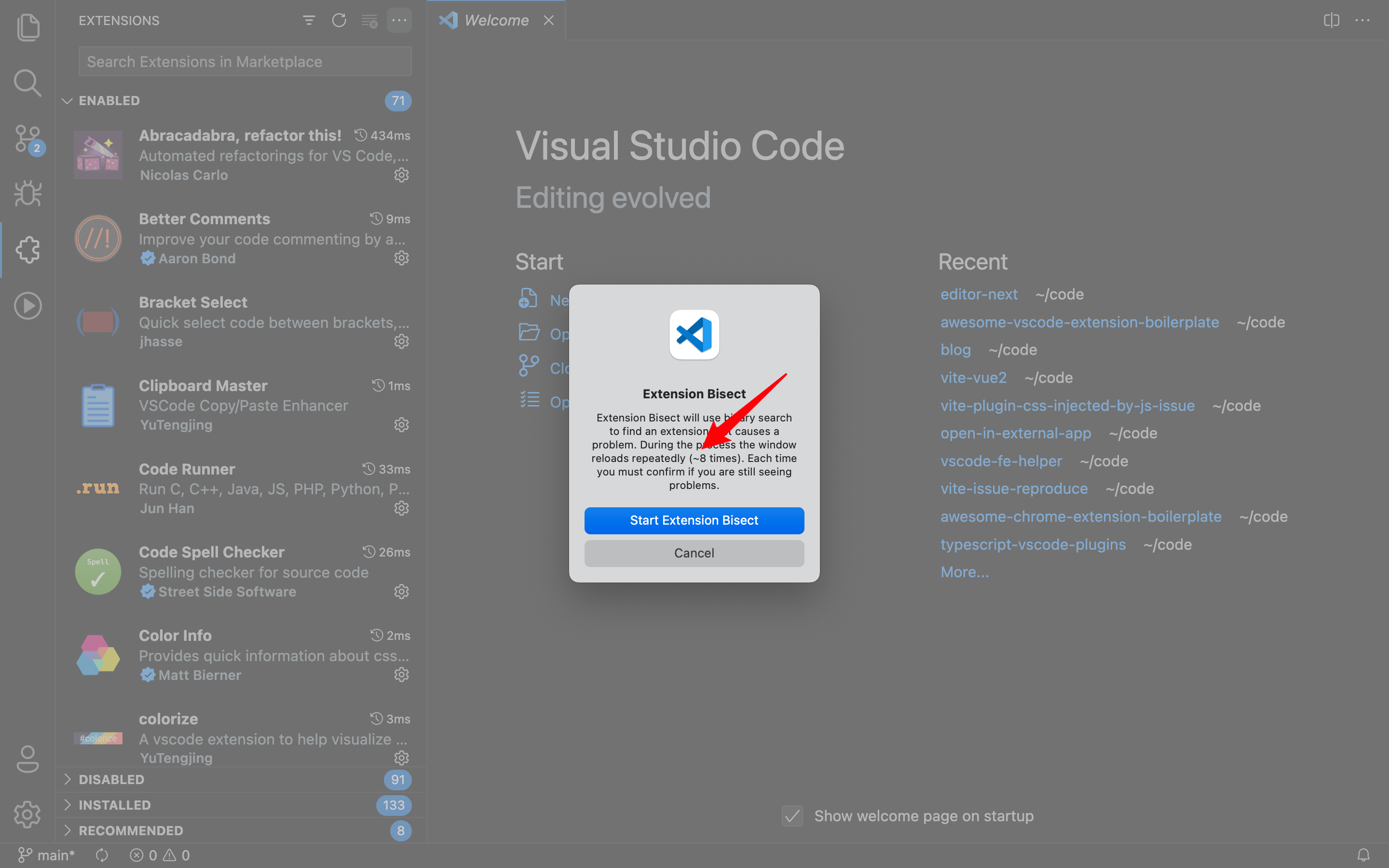 provide a convinient method whether a issue is cause by specific ...