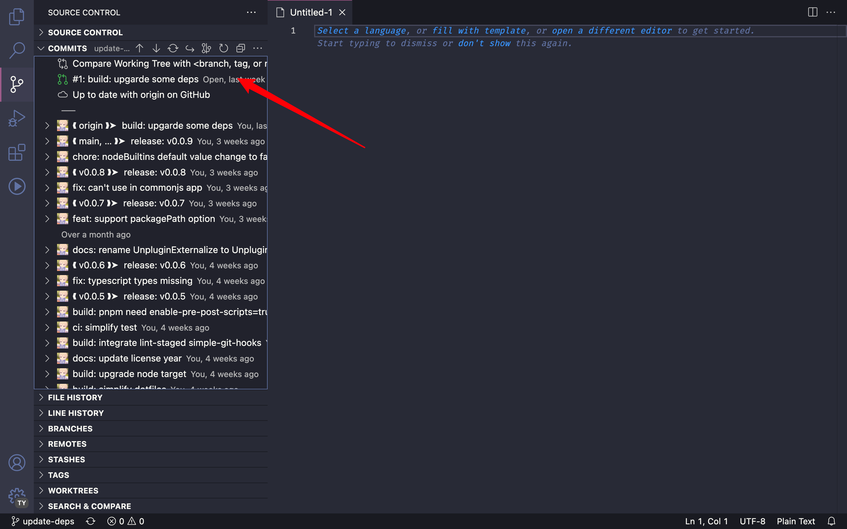 can't see relatived pull request · Issue #2555 · gitkraken/vscode-gitlens · GitHub
