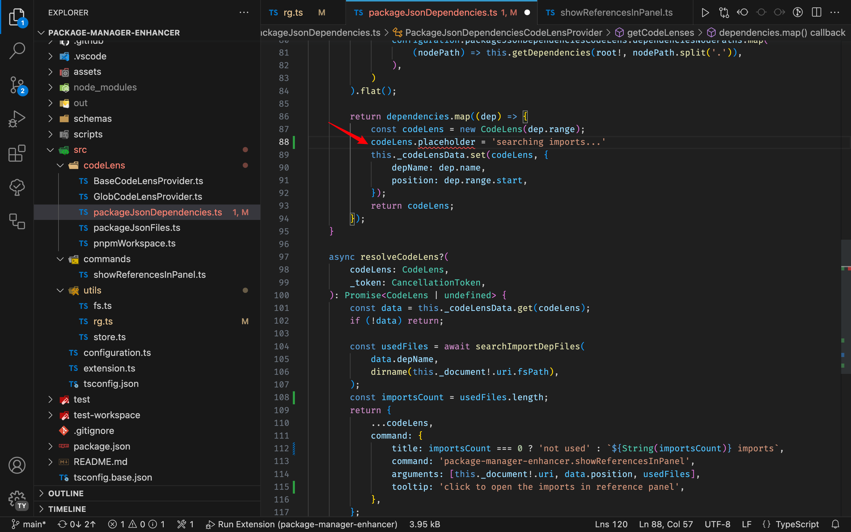 Supprt Api Set Codelens Placeholder · Issue 180353 · Microsoftvscode · Github 