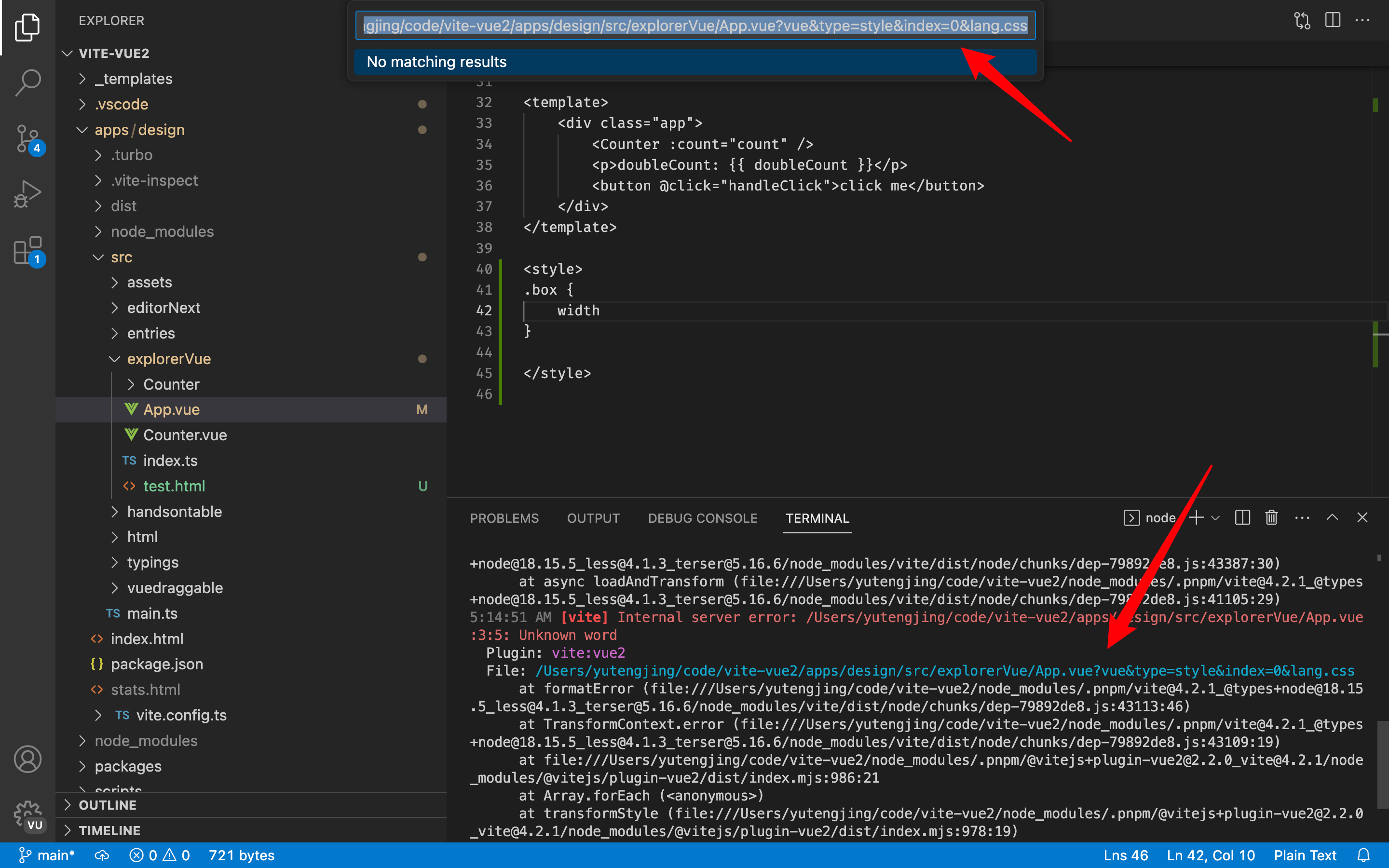 terminal path link support recogonize query string · Issue #180574 · microsoft/vscode · GitHub