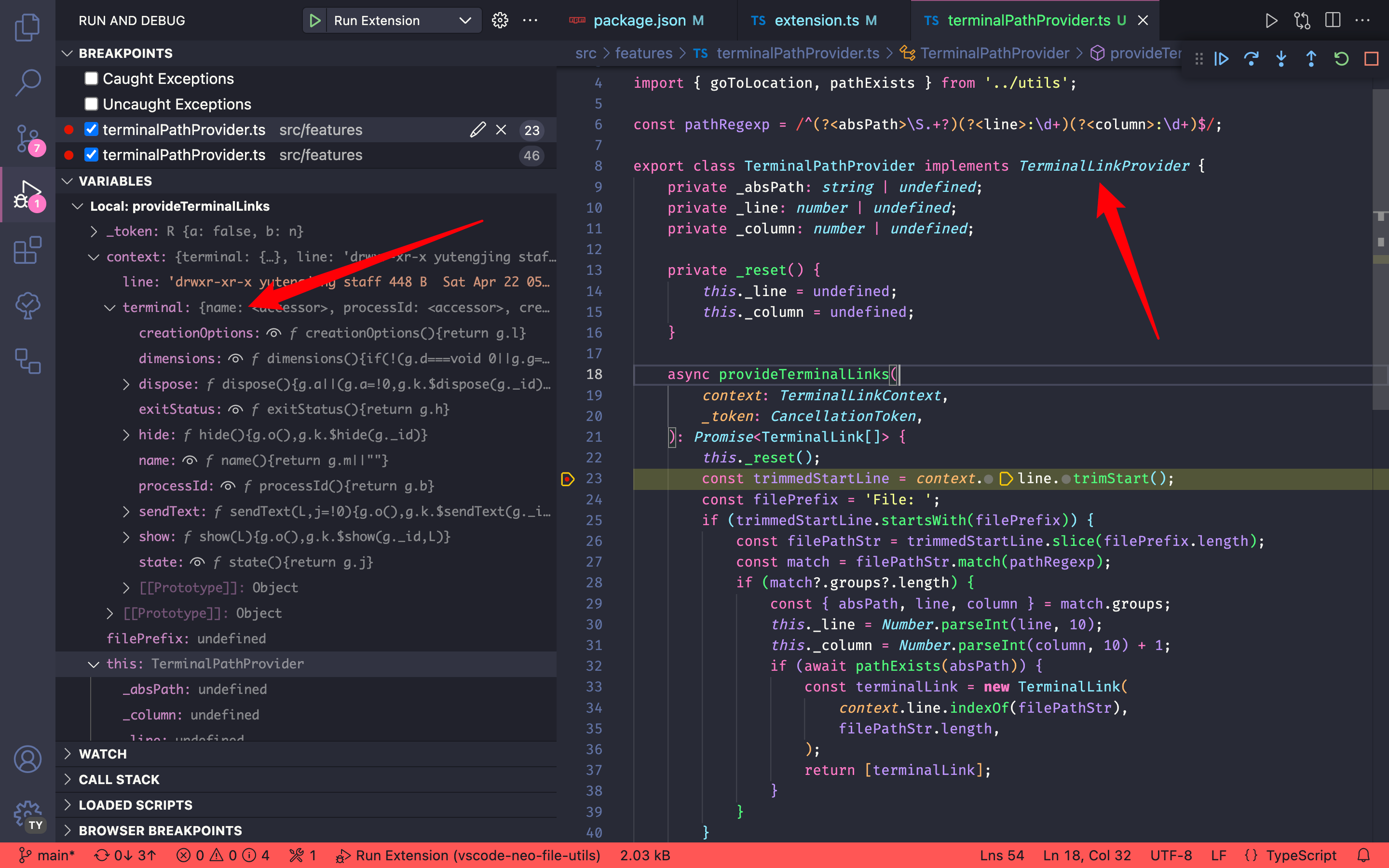 terminal path link support recogonize query string · Issue #180574 · microsoft/vscode · GitHub