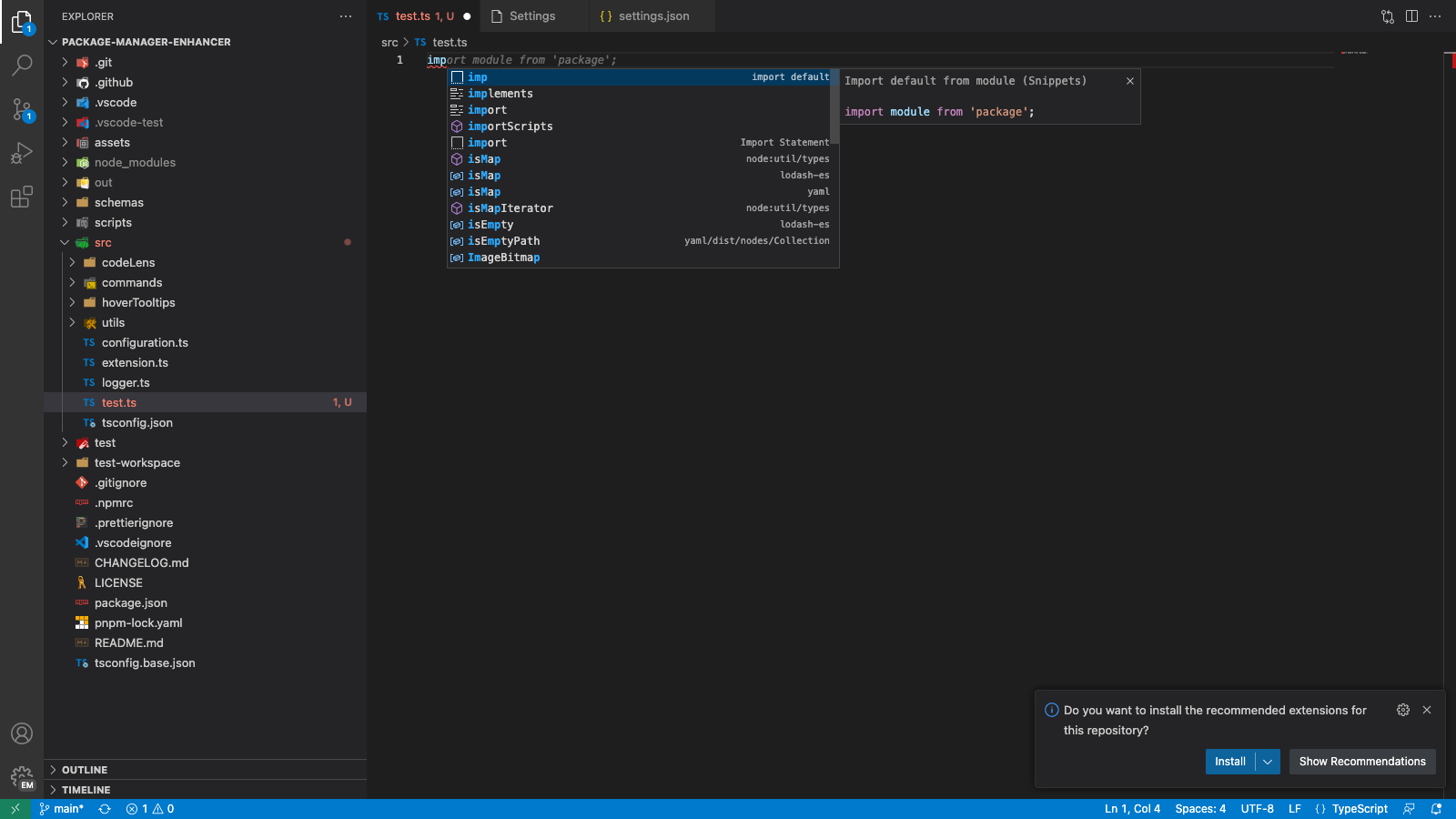 some snippet show suggestion preview, but some not · Issue #181023 ...