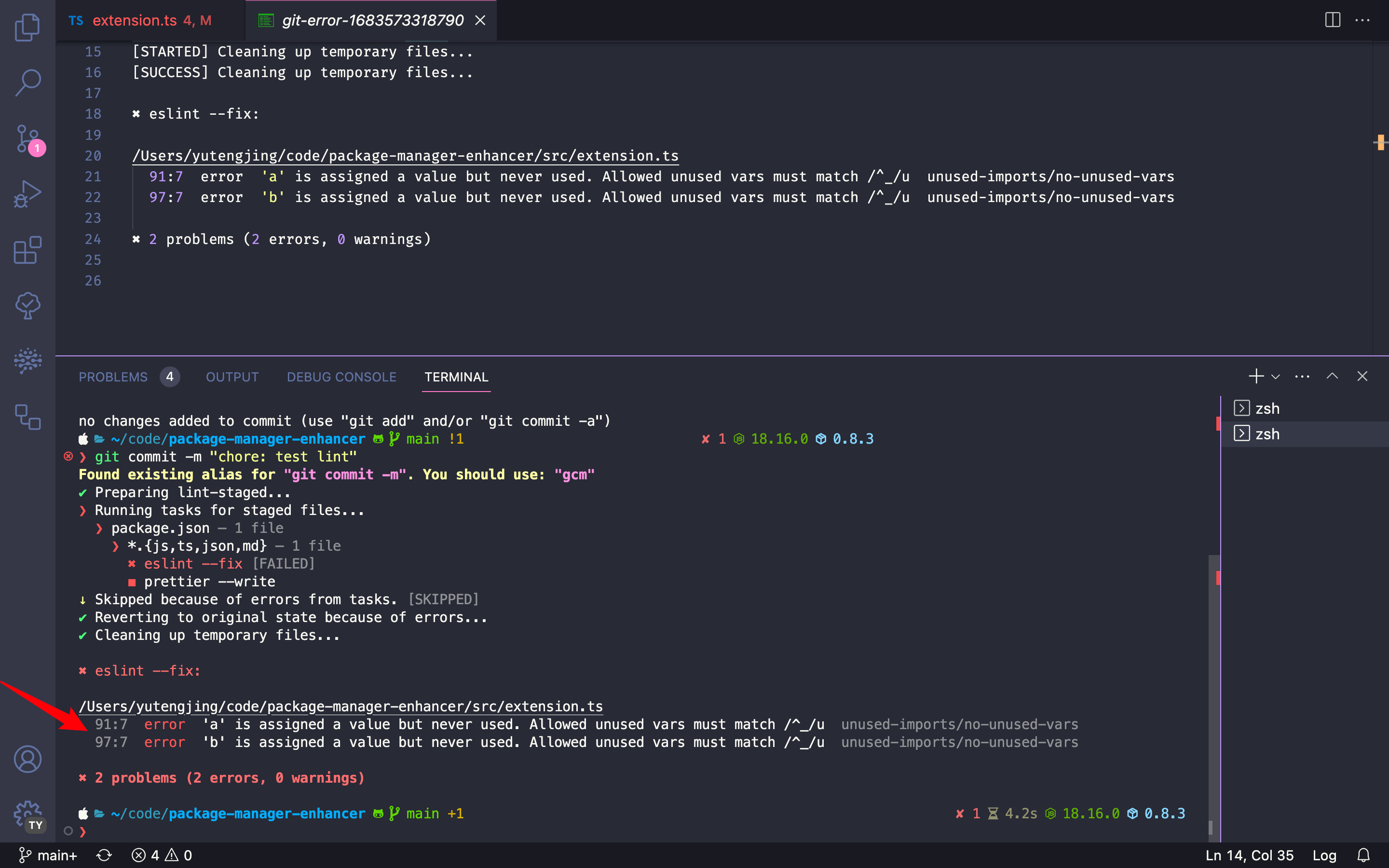 Support ripgrep and eslint link formats in terminal "row:" and "row:column" · Issue #181837 ...