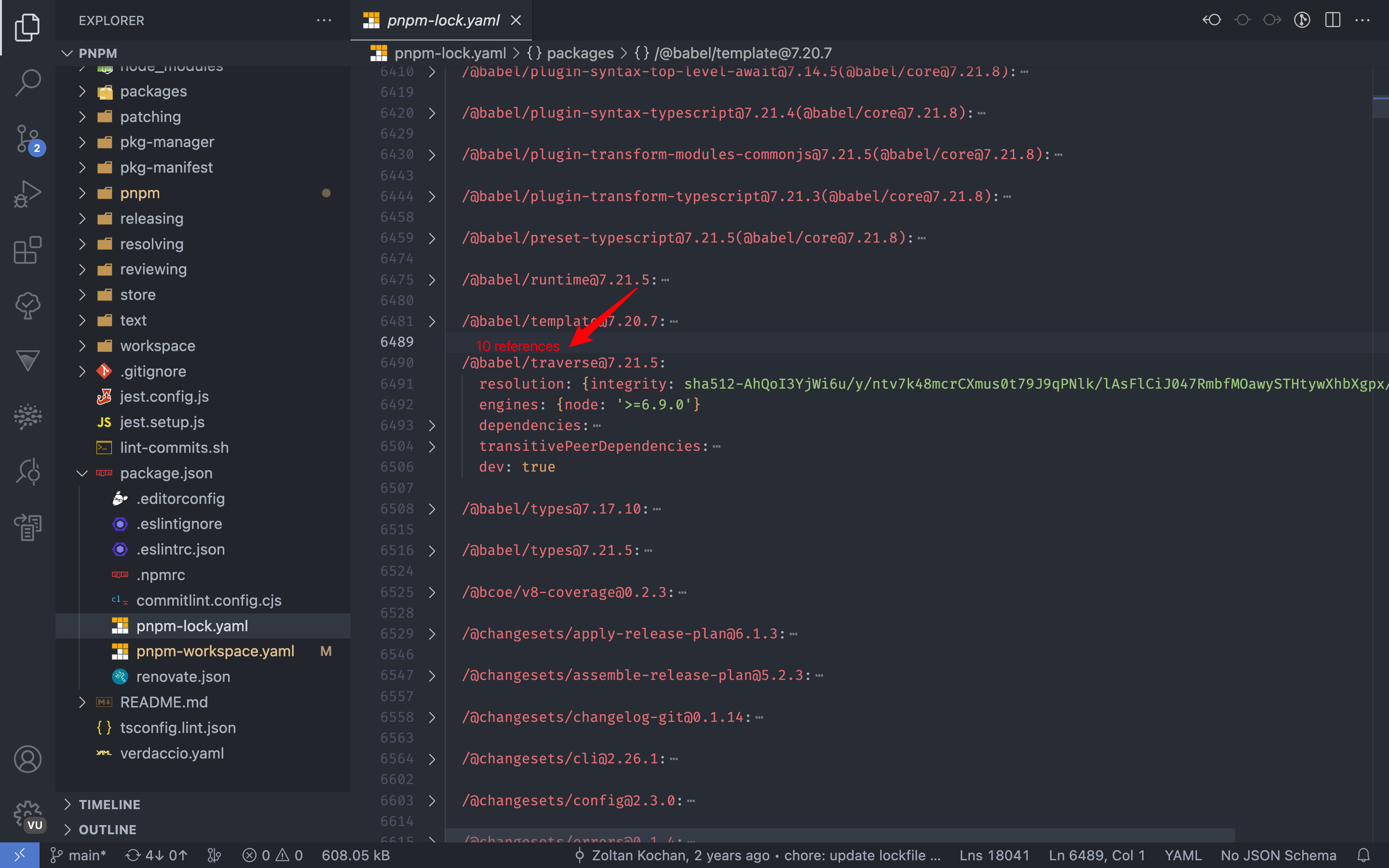 Go To References Support · Issue 30 · Sooniter Vscode Pnpm Lock Goto · Github