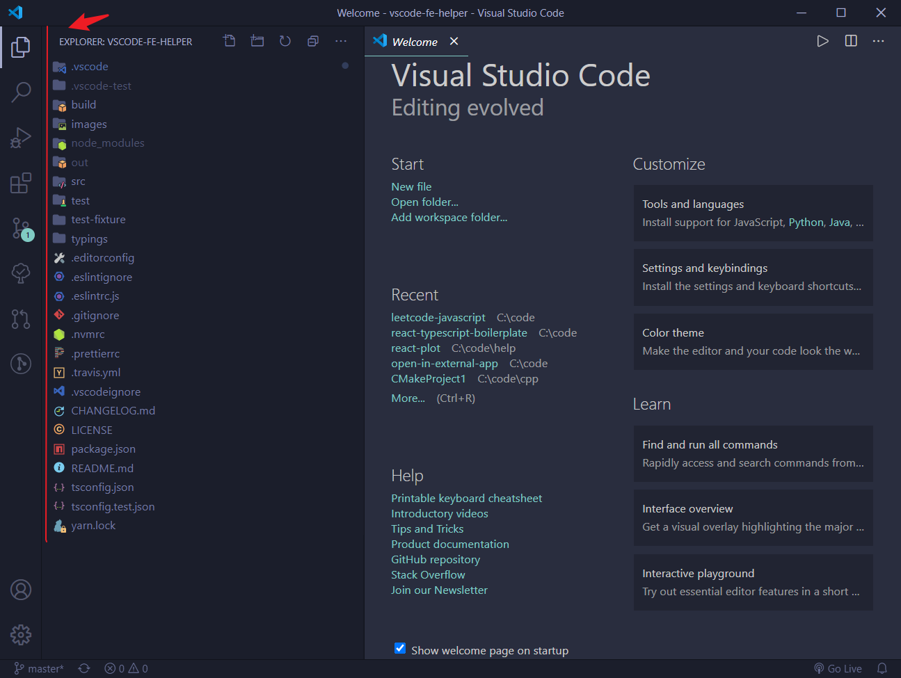 explore sidebar title should left align with file icon · Issue #106845 ...