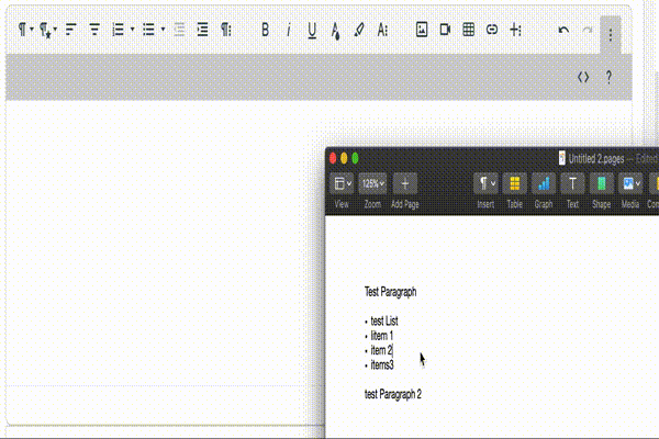 Word paste formatting · Issue #3868 · froala/wysiwyg-editor · GitHub