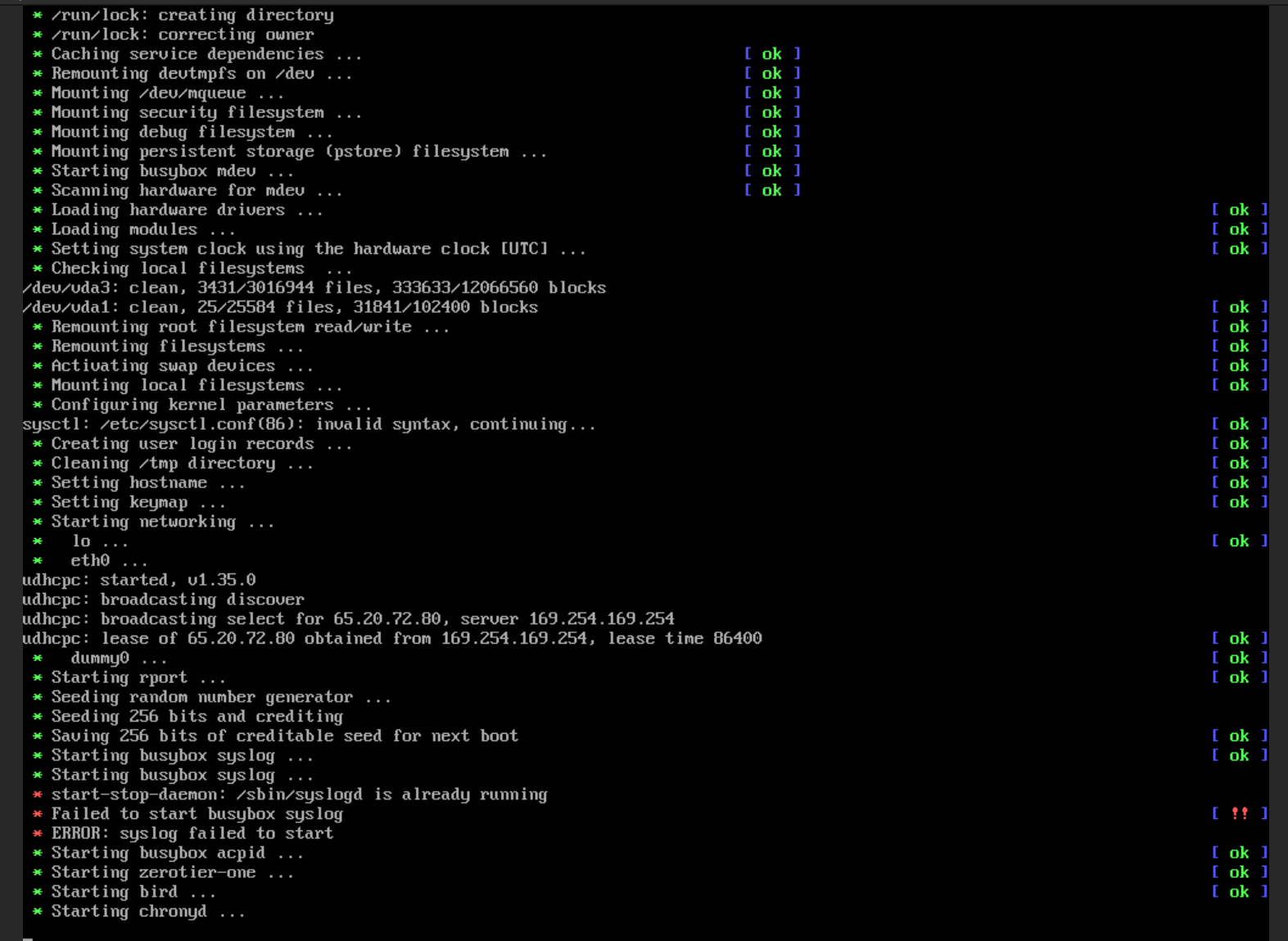 Non-deterministic service startup failure due to "double" launching of syslog · Issue #564 ...