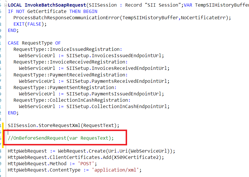 Event Request Codeunit 10752 Onbeforesendrequest · Issue 4257 · Microsoftalappextensions