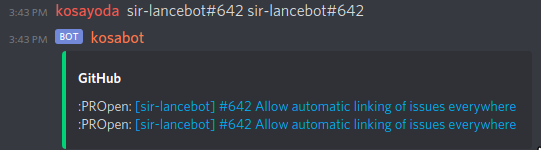 Allow automatic linking of issues everywhere by Akarys42 · Pull Request #642 · python-discord ...