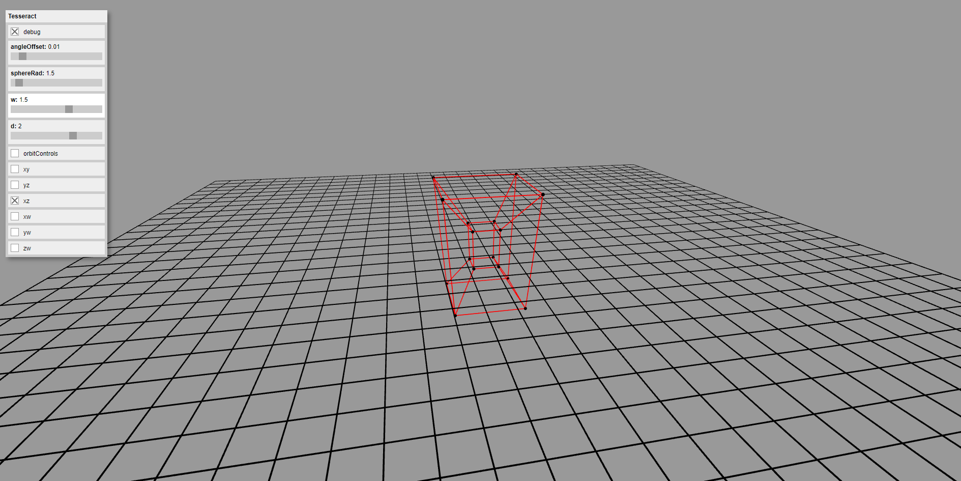 Github Eulphean Interactive Tesseract Interactive Tesseract Application Built For The Fourth