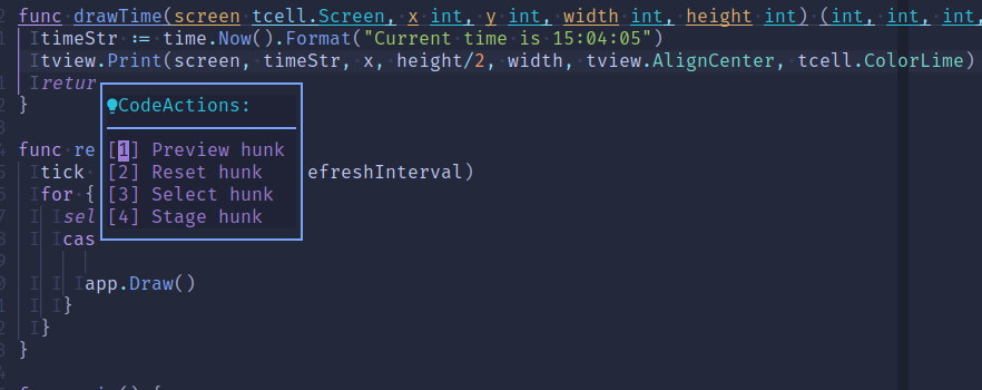 gitsigns's code action does not work · Issue #544 · nvimdev/lspsaga.nvim · GitHub