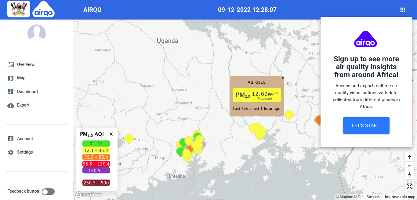 [Netmanager] Features map on landing page by Codebmk · Pull Request #987 · airqo-platform/AirQo ...