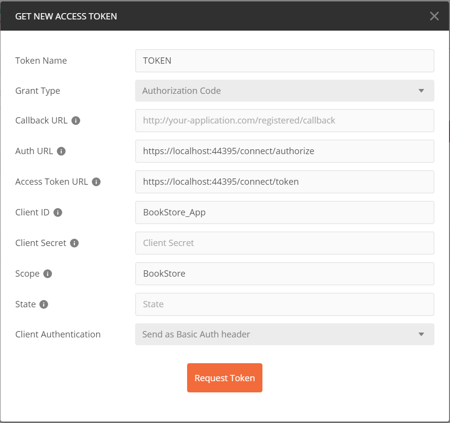 Configuration example for the Authorization Code flow · Issue #2987 · abpframework/abp · GitHub