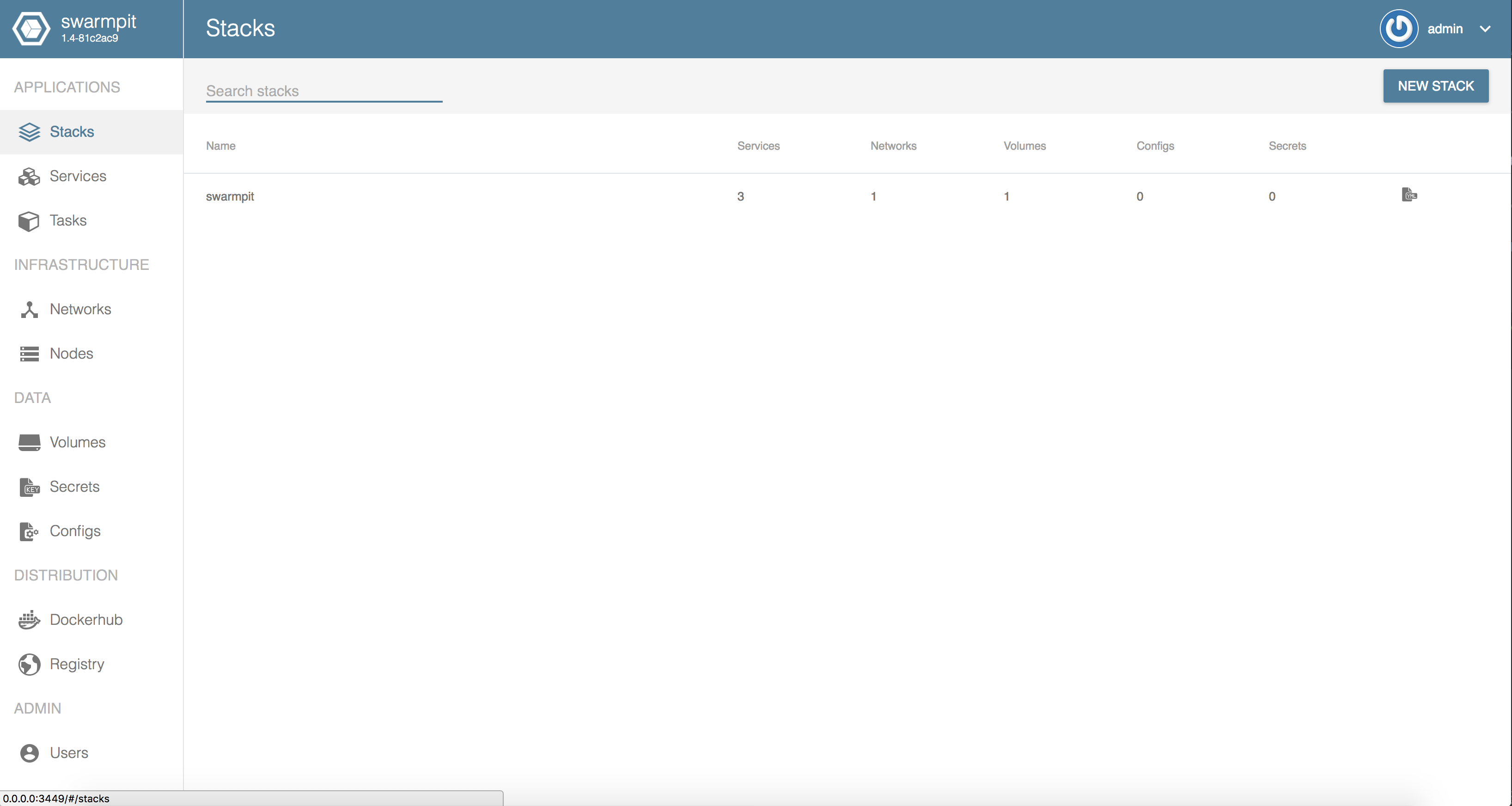 UI support for stacks · Issue #218 · swarmpit/swarmpit · GitHub