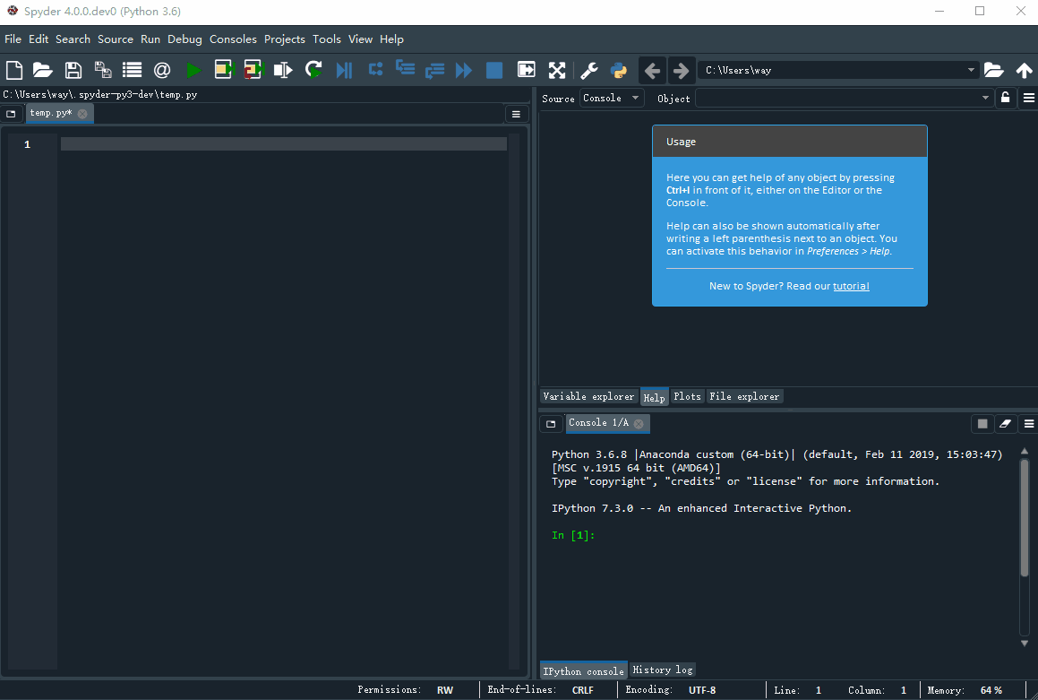 Ctrl+I to inspect current objects doesn't work in editor but works in ...