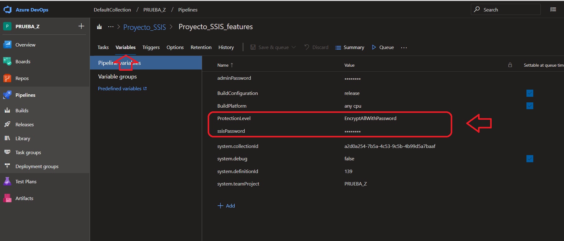 Build solutions SSIS projects with password · Issue #10863 · microsoft ...