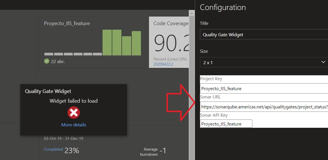 Failed To Load · Issue 1 · Yuriburgerquality Gate Widget · Github